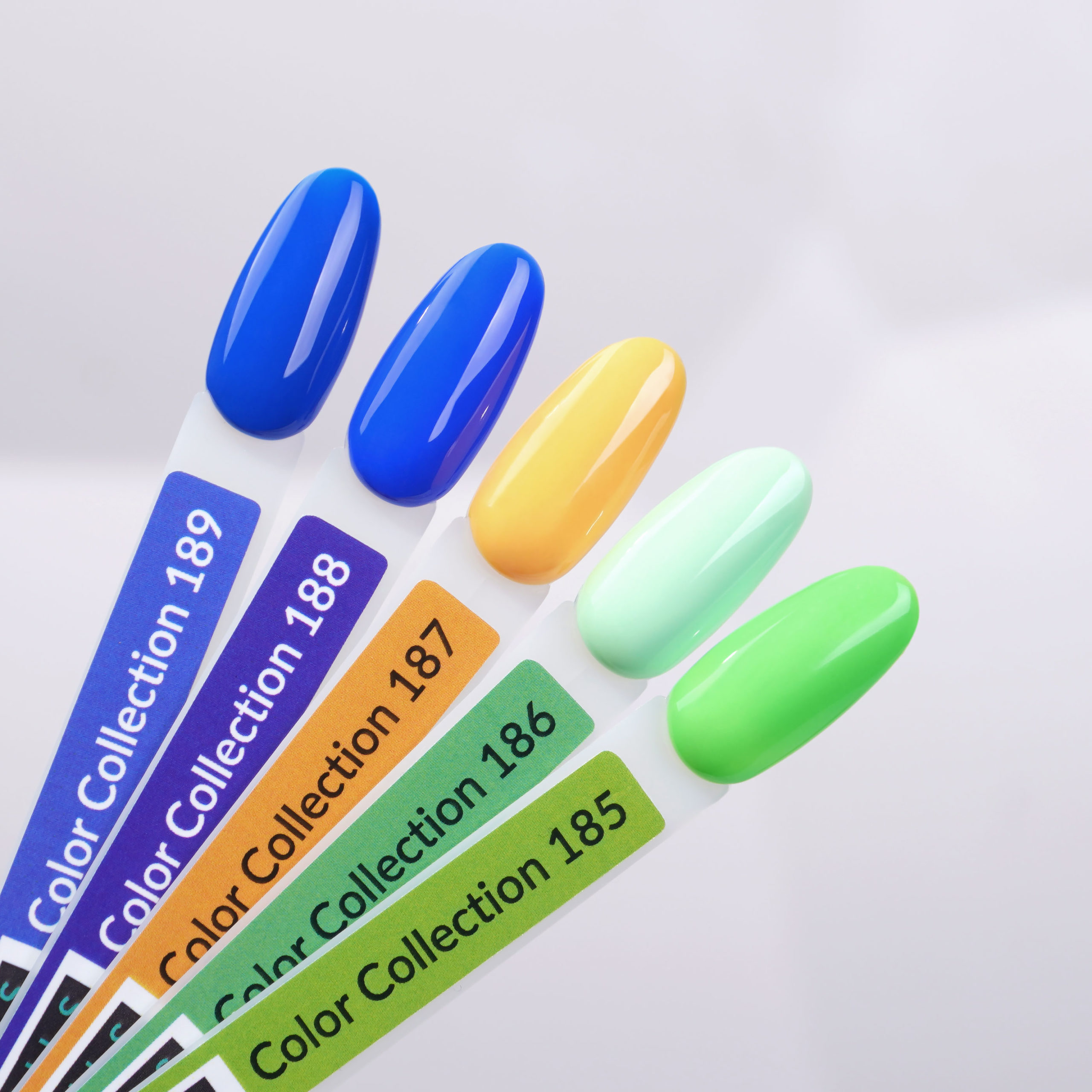 Гель-лак Kira Nails №189 (електричний синій, емаль), 6 мл – Kira Nails