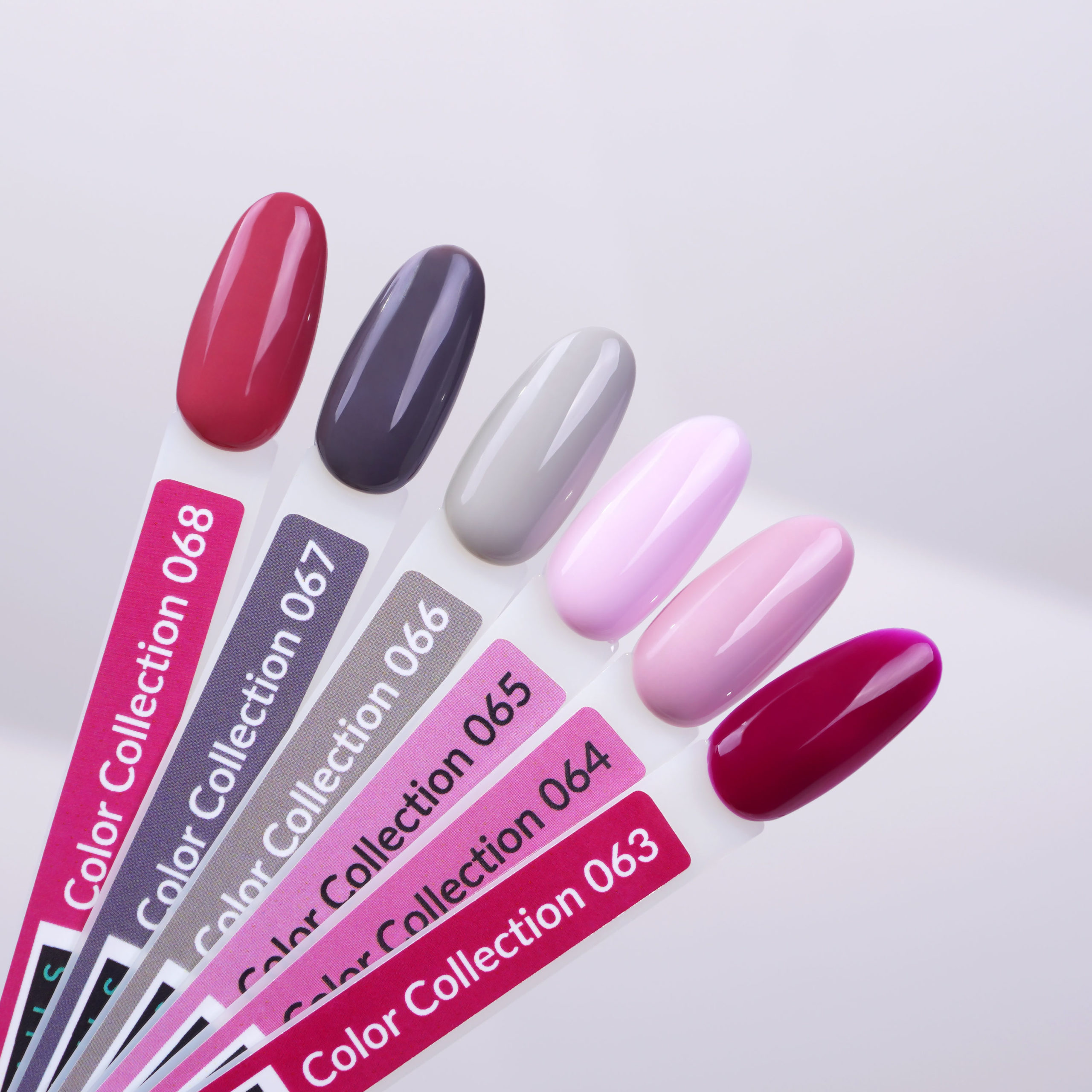 Гель-лак Kira Nails №066 (світло-сірий, емаль), 6 мл – Kira Nails